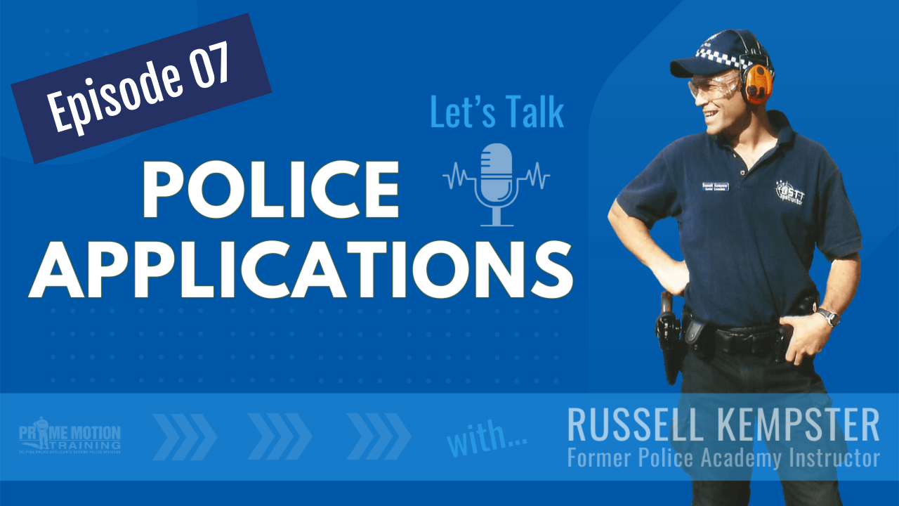 Australian Police Application Training | Prime Motion Training