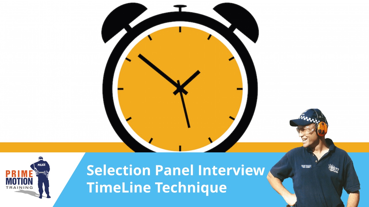 How to use the timeline technique in your police applicant panel ...