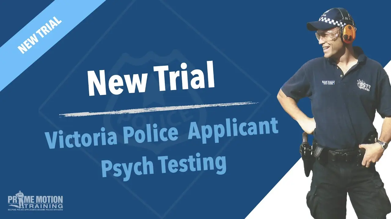 New Victoria Police Application Trial Started | Prime Motion Training